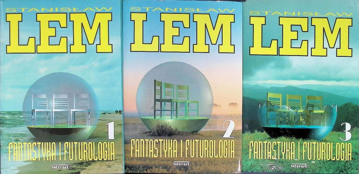 Fantastyka i futurologia Tom 1 do 3 - Lem Stanisław | Książka w Empik