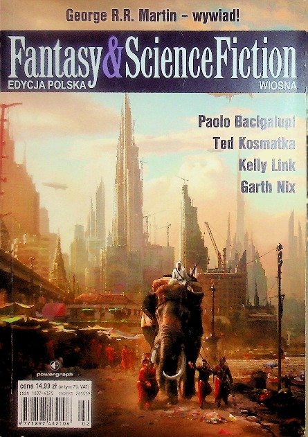 Fantasy and Science Fiction wiosna Nr 1/ 10 - W opisie | Książka w Empik