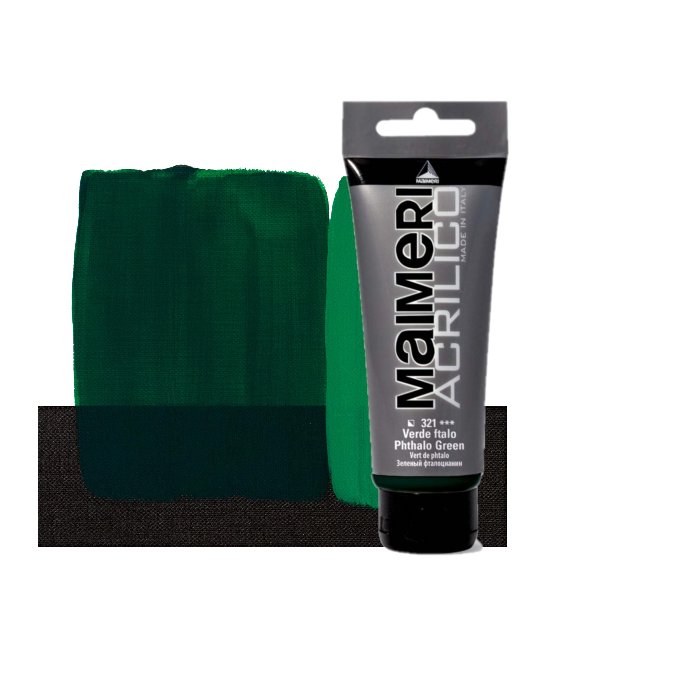 Farba akryl MAIMERI ACRYLICO 321 Phthalo green 200ml - Inna marka ...
