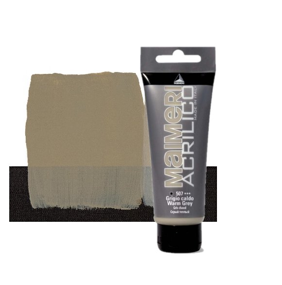 Farba akryl MAIMERI ACRYLICO 507 Warm grey 200ml - Inna marka | Sklep ...