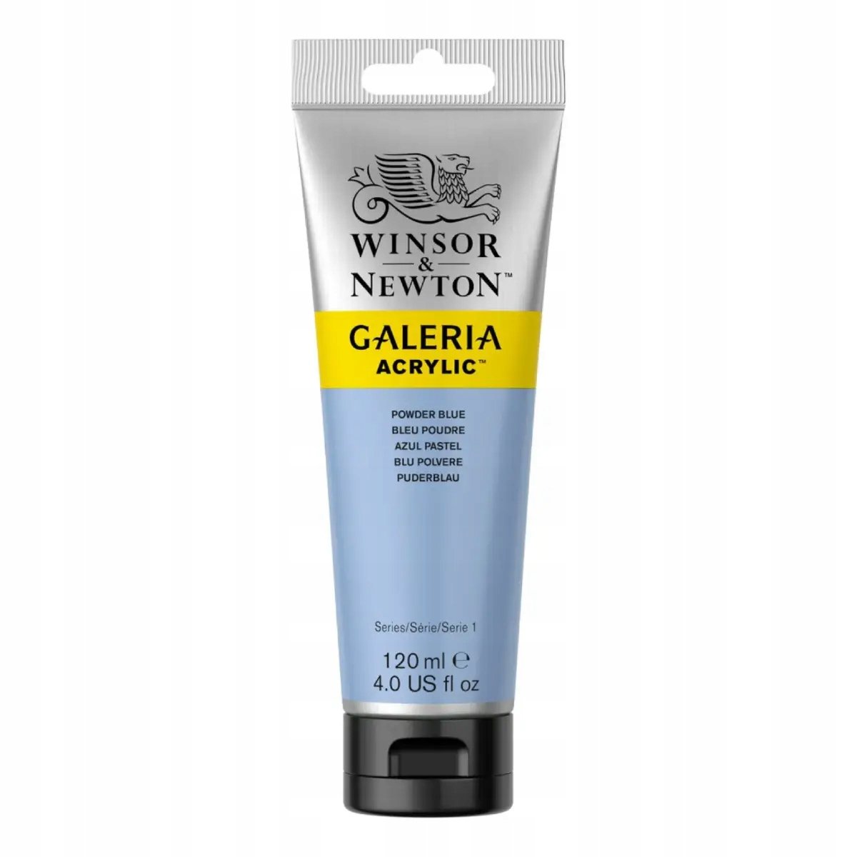 Farba akrylowa Galeria Winsor & Newton 120 ml - 446 Powder Blue ...