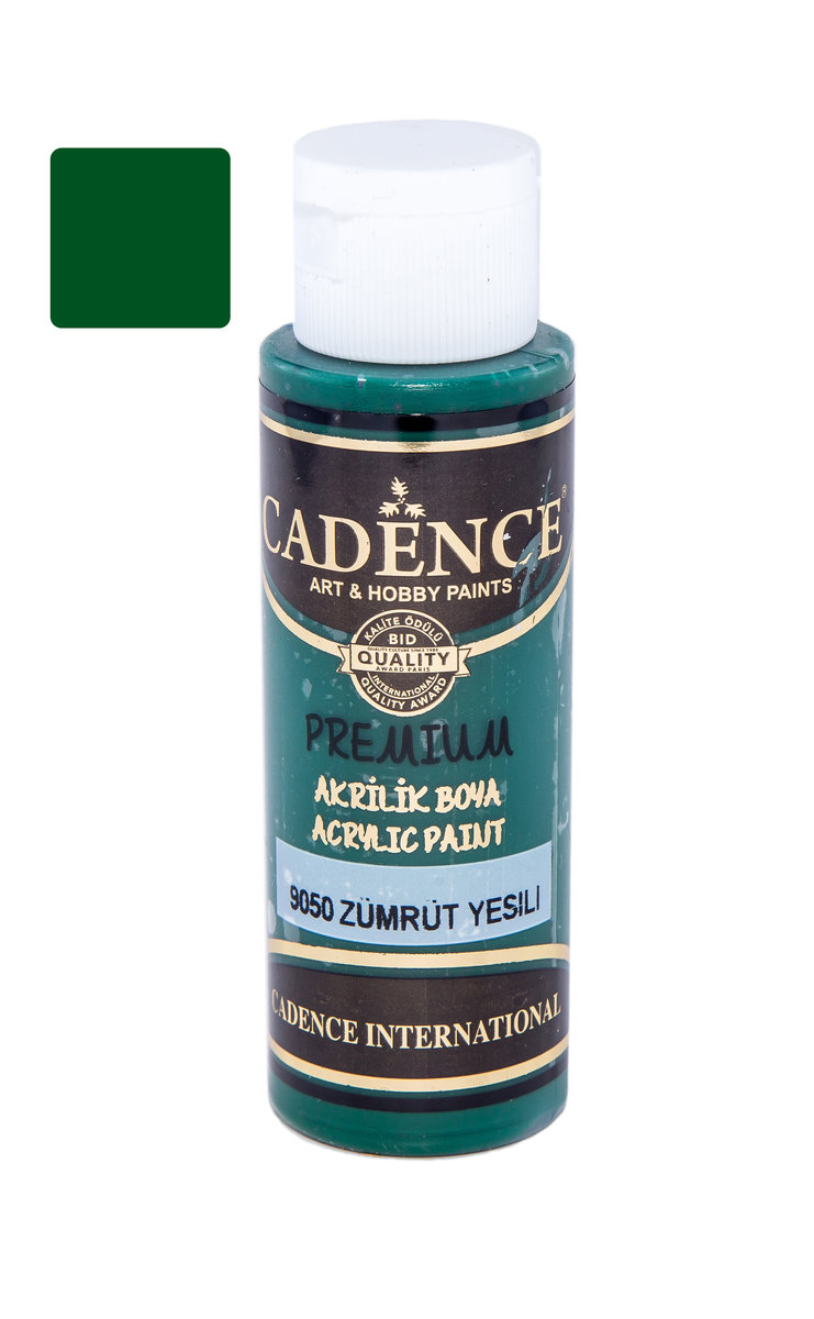 Farba akrylowa Premium 70ml, szmaragdowy - Cadence | Sklep EMPIK.COM