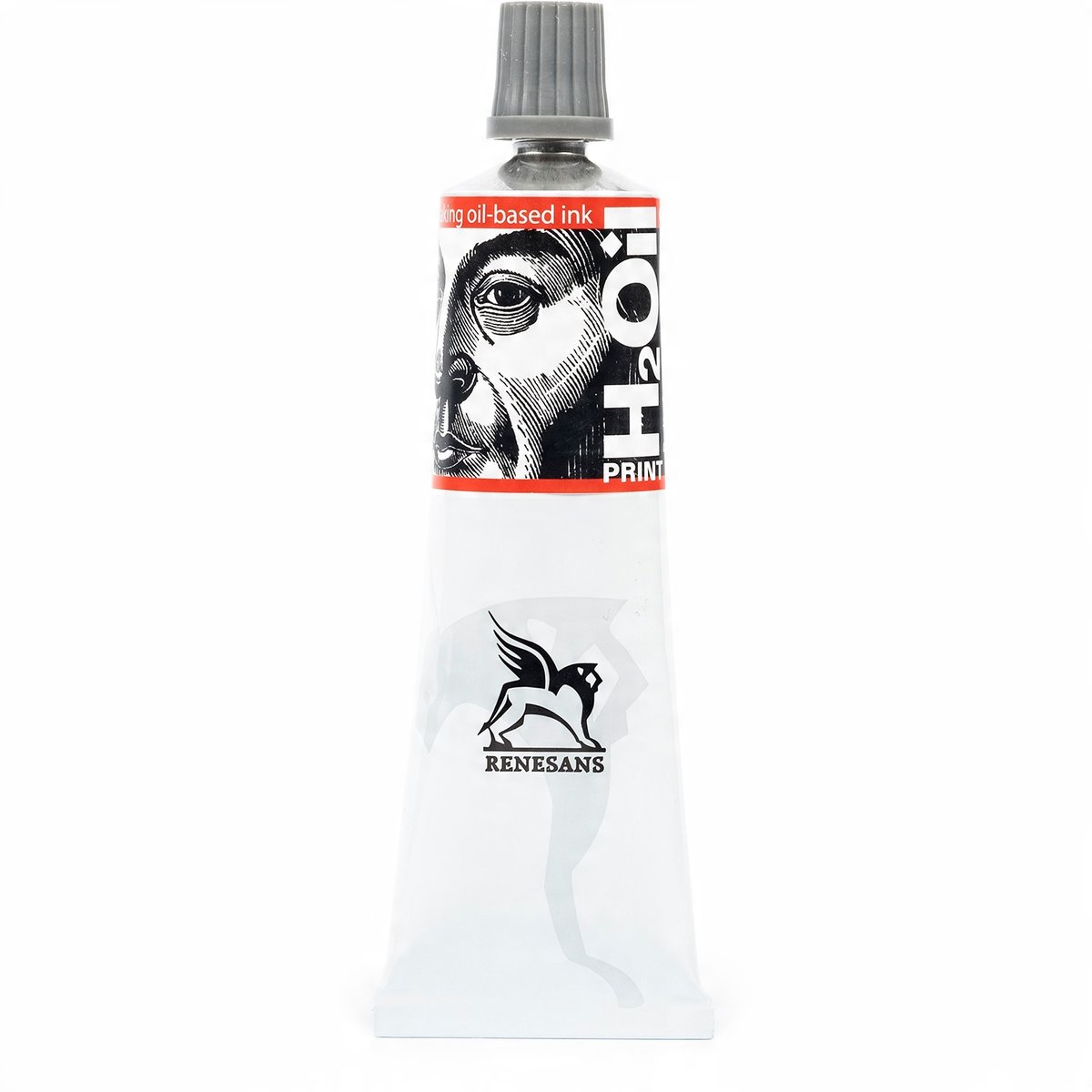 Farba graficzna H2Oil do linorytu Renesans czerwona 60ml 4 CZERWIEŃ KAD ...