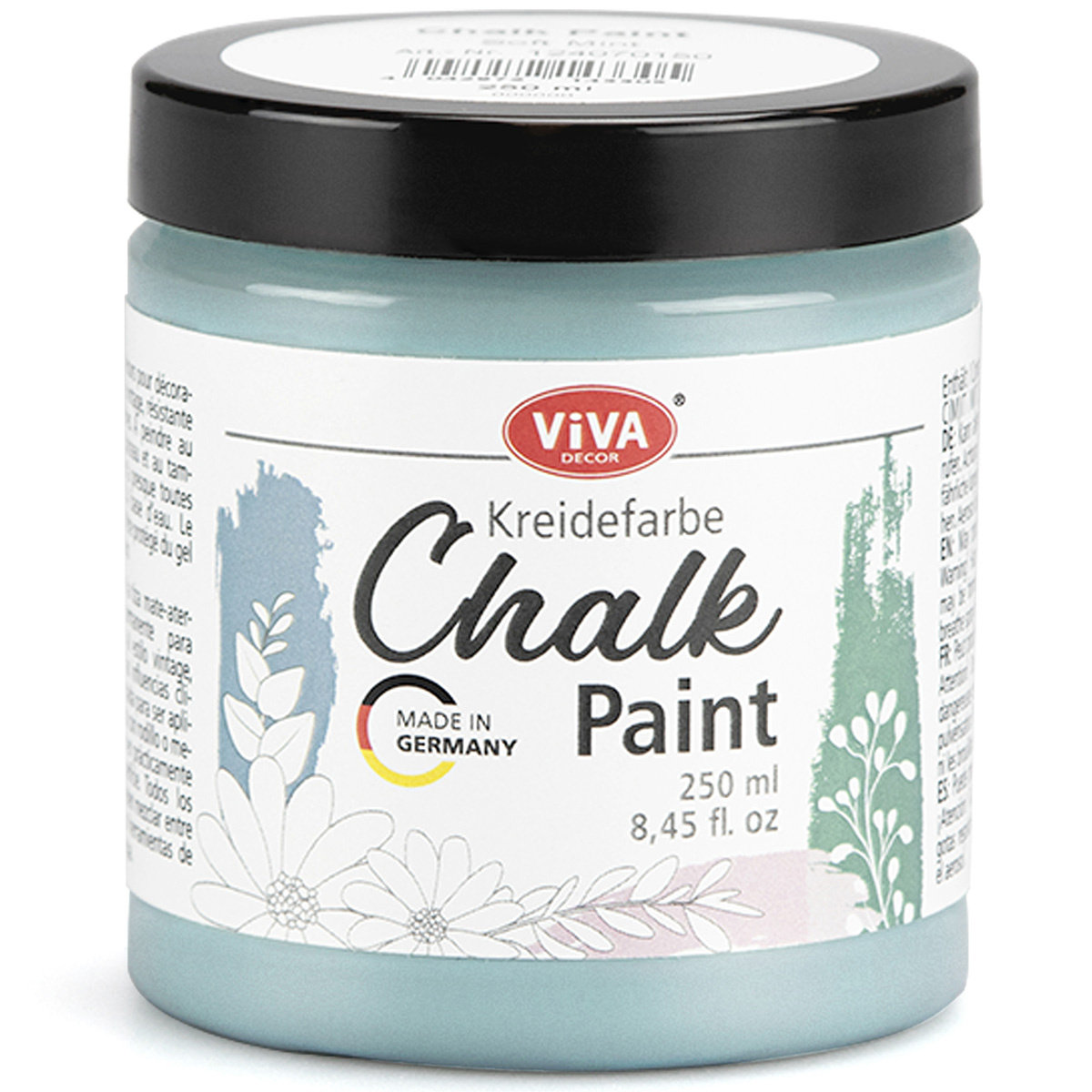 Farba kredowa matowa Chalk Paint - Viva decor - Misty Forest 250ml - Viva Decor | Sklep EMPIK.COM
