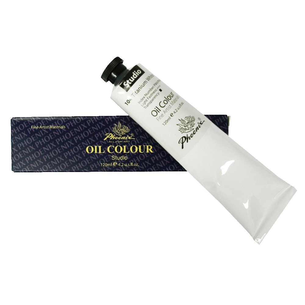 Farba Olejna 120Ml - Titanium White - 104 - PHOENIX | Sklep EMPIK.COM