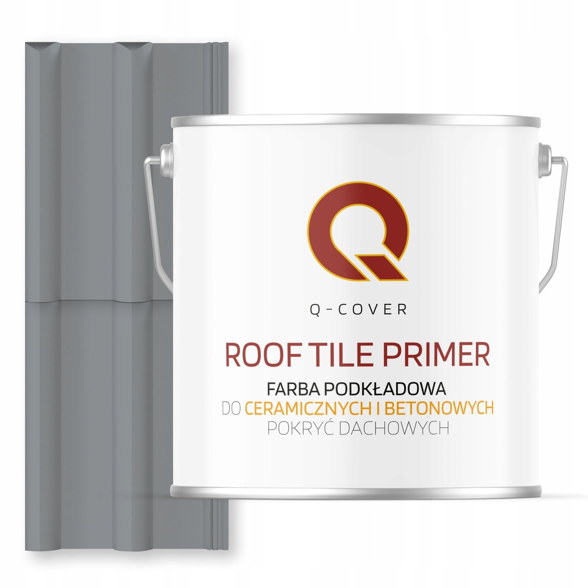 FARBA PODKŁADOWA DO DACHU CERAMICZNEGO SZARY RAL 7045 PÓŁMAT 5L - Inna marka | Sklep EMPIK.COM