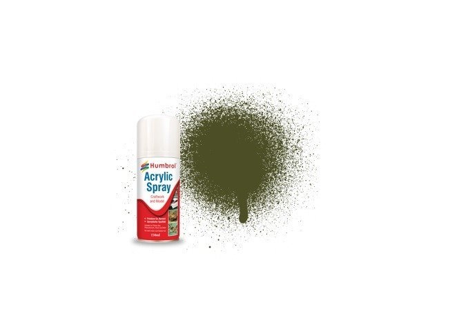 Farba w Sprayu Hubrol 155 Olive Drab Matt - Humbrol | Sklep EMPIK.COM