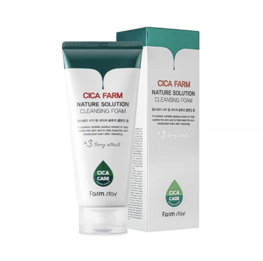 Farm Stay, Cica Farm Nature Solution Cleansing Foam, Pianka myjąca, 180 ...