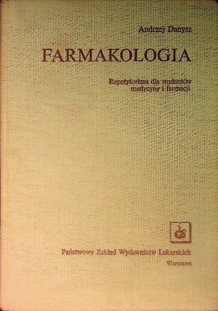 Farmakologia - Danysz Andrzej | Książka w Empik