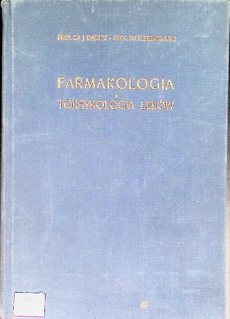 Farmakologia i toksykologia leków - Opracowanie zbiorowe | Książka w Empik