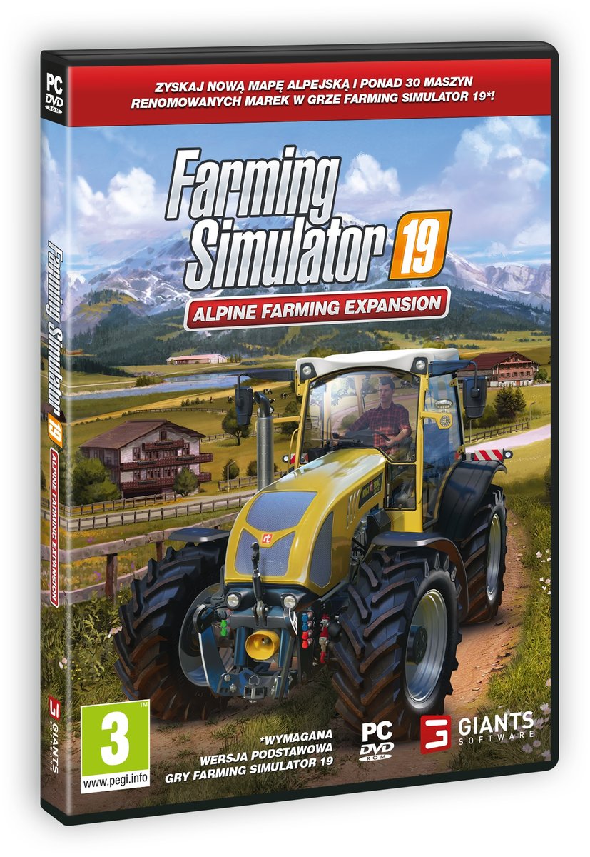 Farming Simulator 19: Rozszerzenie Rolnictwo Alpejskie (Alpine Farming ...