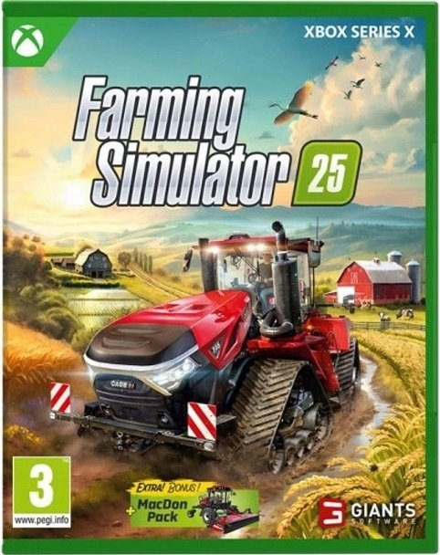 FARMING SIMULATOR 25 PL 2025 Xbox Series X + Macdon Pack - GIANTS ...