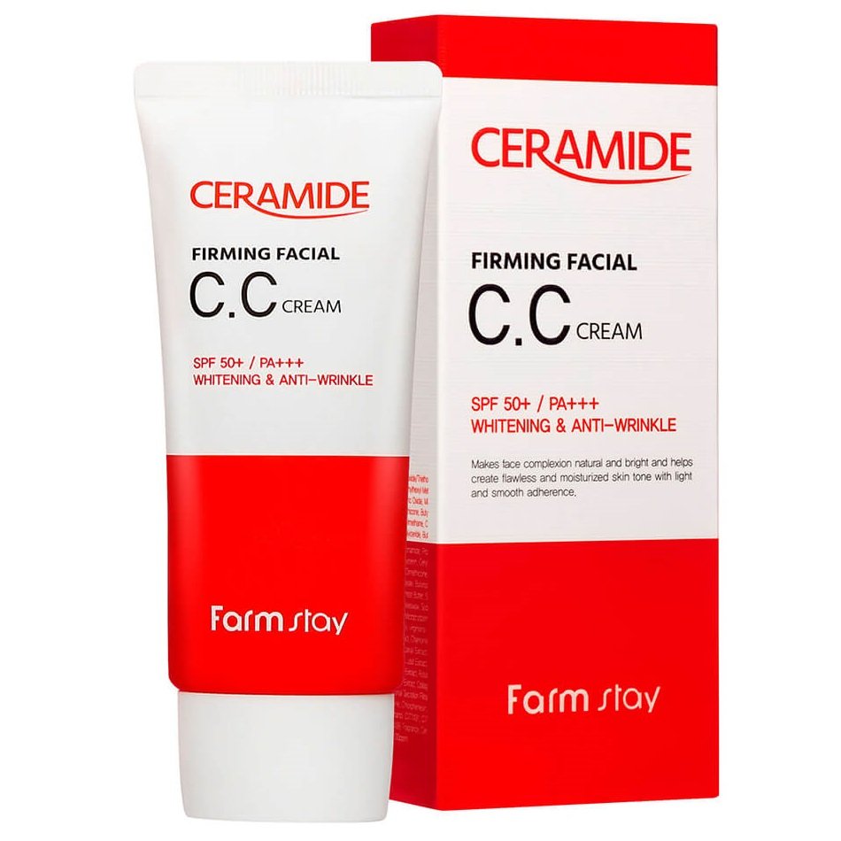 FarmStay Ceramide, Krem CC do twarzy, 50 g | Sklep EMPIK.COM