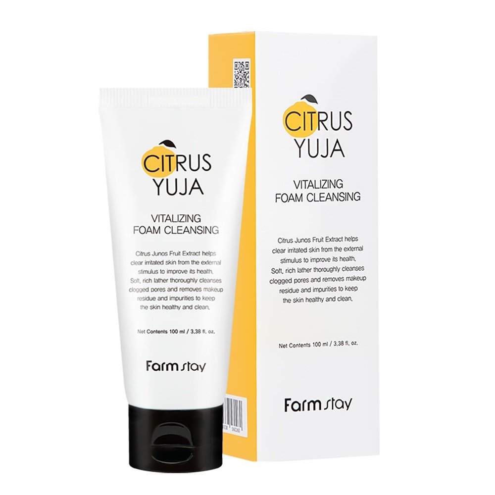 FARMSTAY CITRUS YUJA Pianka oczyszczająca, 100 ml | Sklep EMPIK.COM