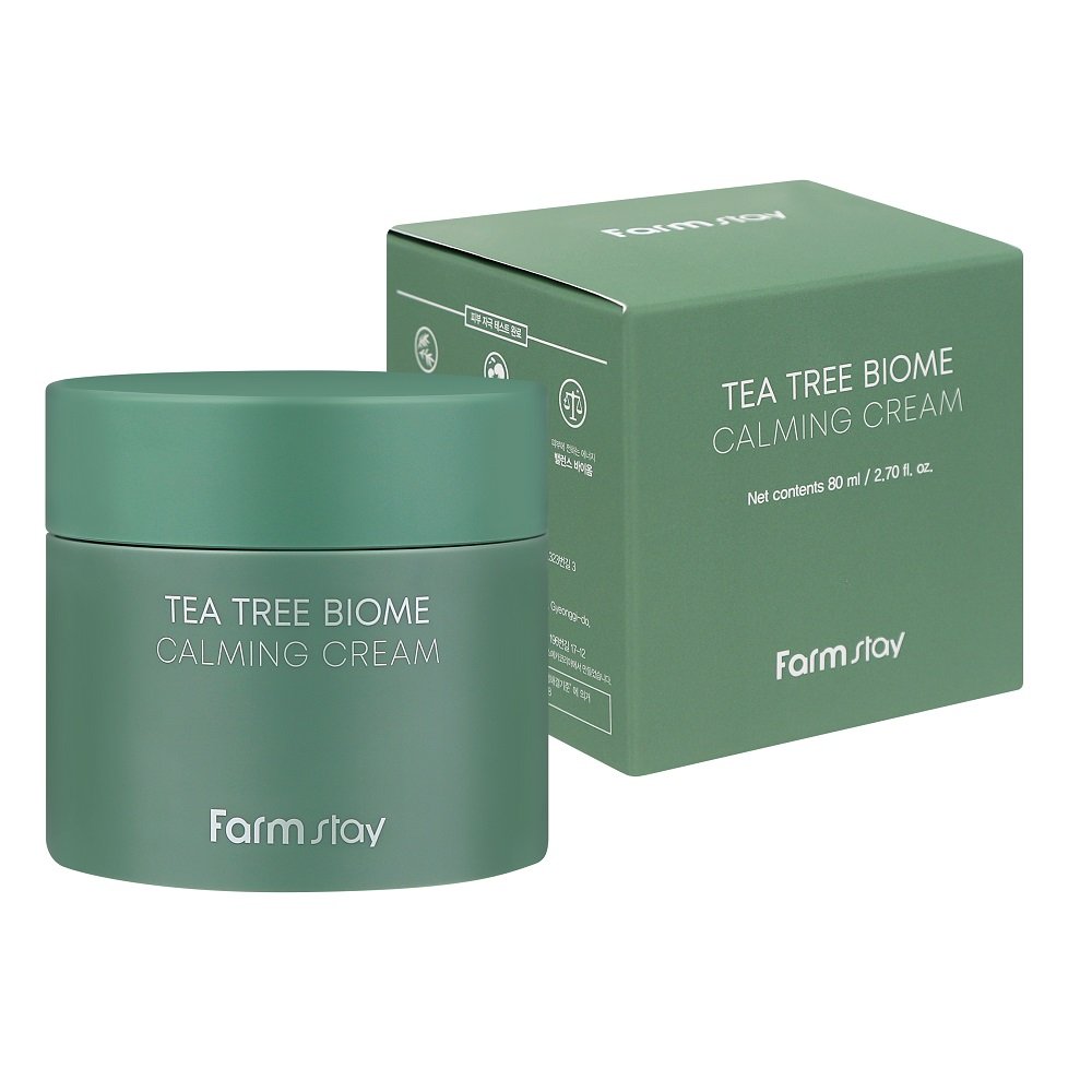 FARMSTAY TEA TREE BIOME Krem do twarzy, 80 ml | Sklep EMPIK.COM