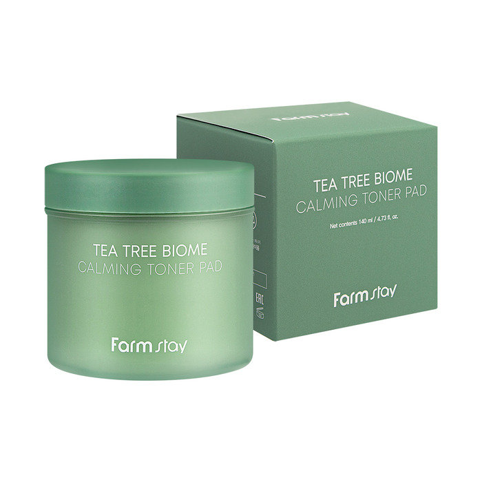 FARMSTAY TEA TREE BIOME Płatki tonujące do twarzy, 140 ml | Sklep EMPIK.COM