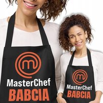 Fartuch Bawełniany Czarny MASTERCHEF BABCIA Wzory - Inna marka | Sklep ...
