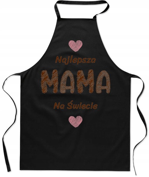 Fartuch Dzień MAMY Najlepsza MAMA na Świecie - HaftNadruk | Sklep EMPIK.COM