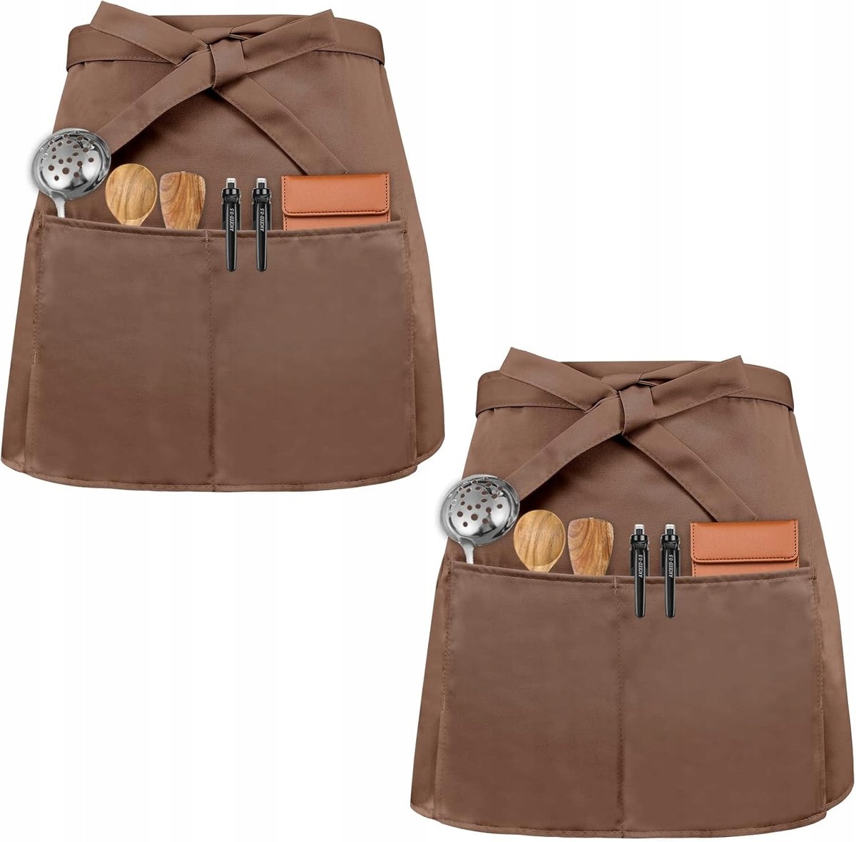 FARTUCH KUCHENNY 60 x 35 cm FARTUCH KELNERSKI X2 FARTUCH DO PRACY ...