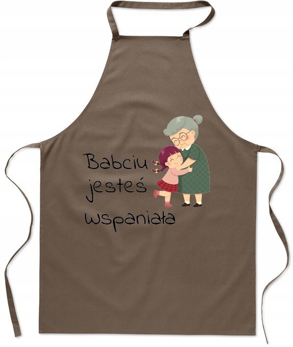 Fartuch Kuchenny Dzień Babci Babciu jesteś Wspaniała Prezent - Inna ...