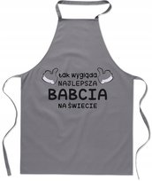 Fartuch Kuchenny Dzień Babci Tak Wygląda Najlepsza Babcia na Świecie ...