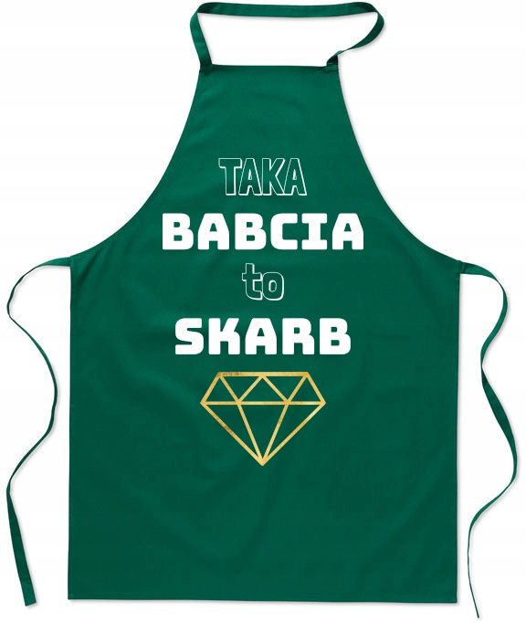Fartuch Kuchenny Dzień Babci Taka Babcia to Skarb Prezent - Inna marka ...