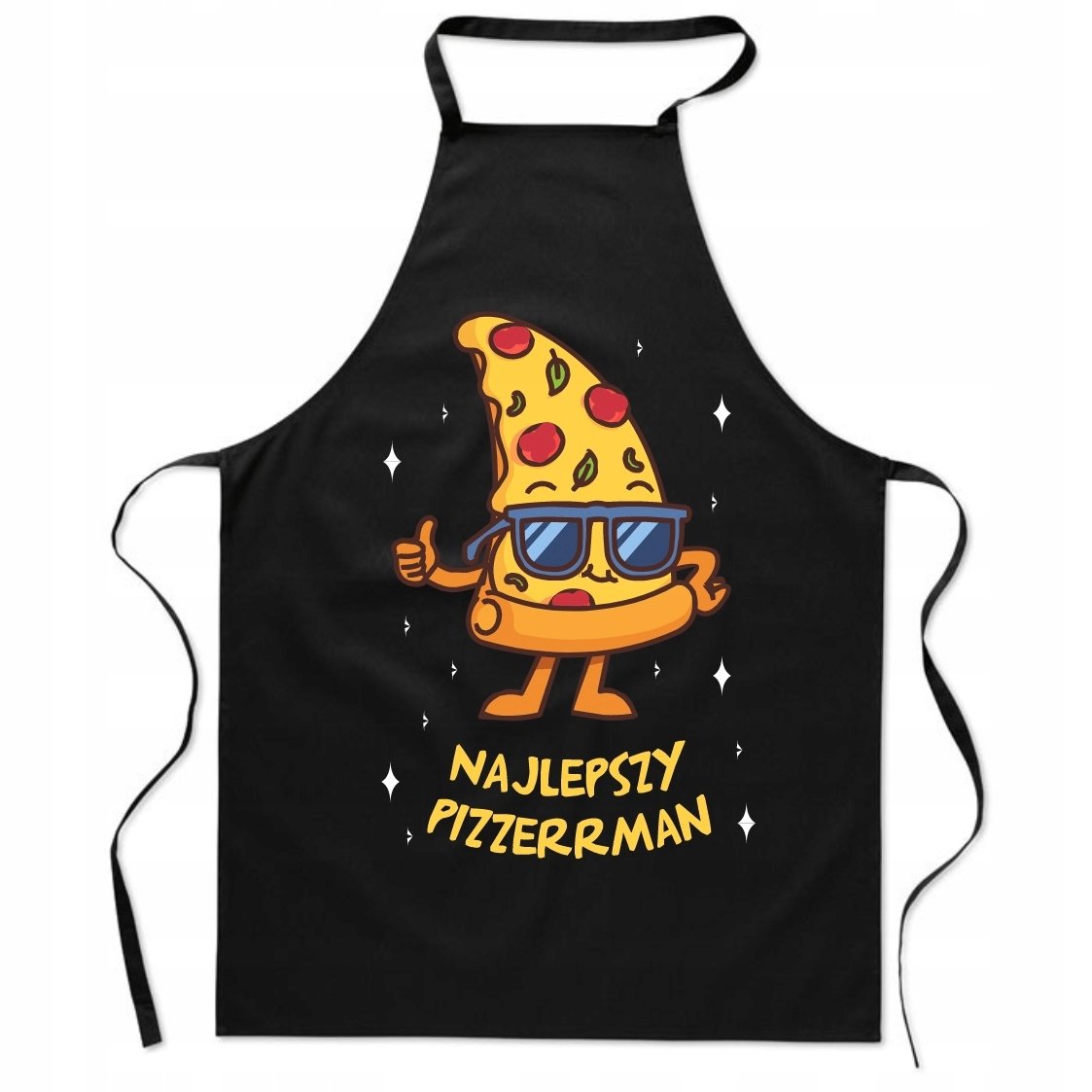 Fartuch Z Nadrukiem Kuchenny Najlepszy Pizzerman Pizza Męski Tata ...