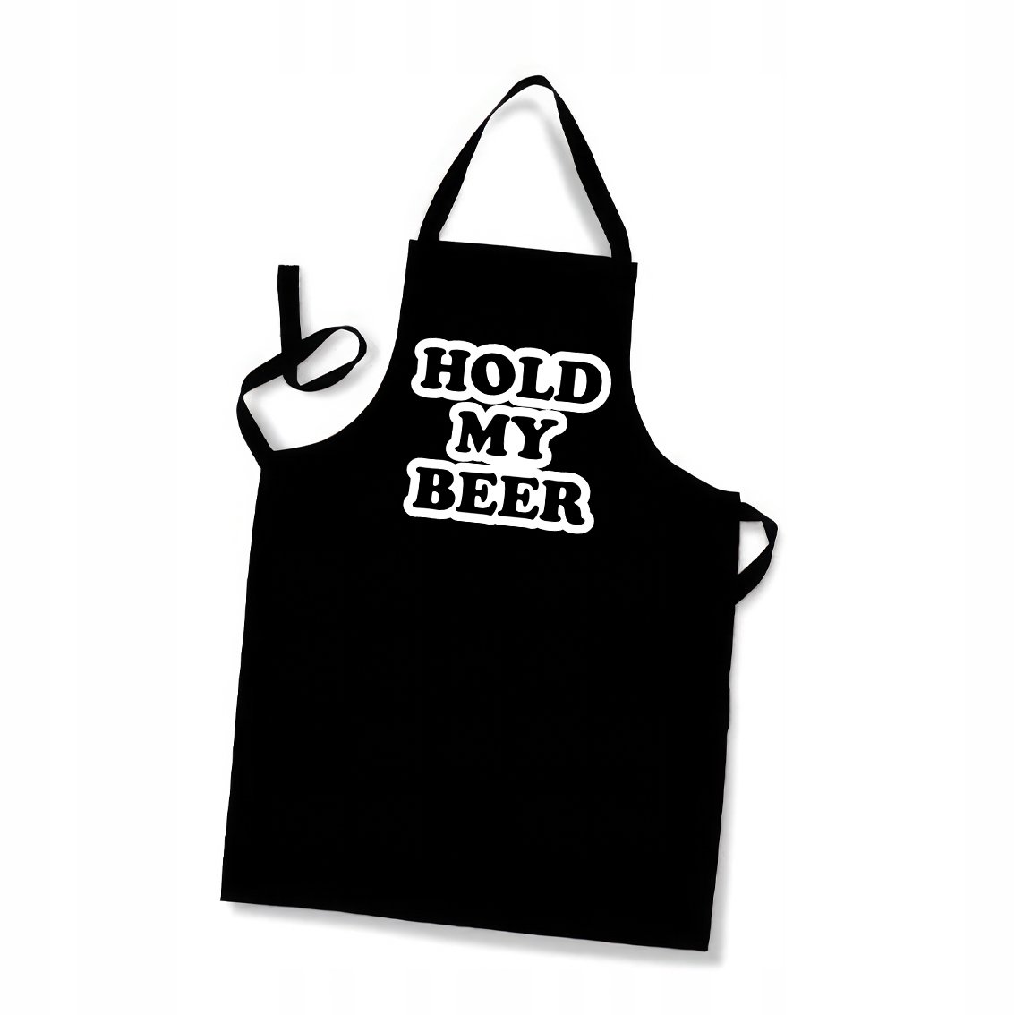 FARTUSZEK FARTUCH KUCHENNY Z KIESZONKĄ Z NADRUKIEM Holy my beer piwo ...