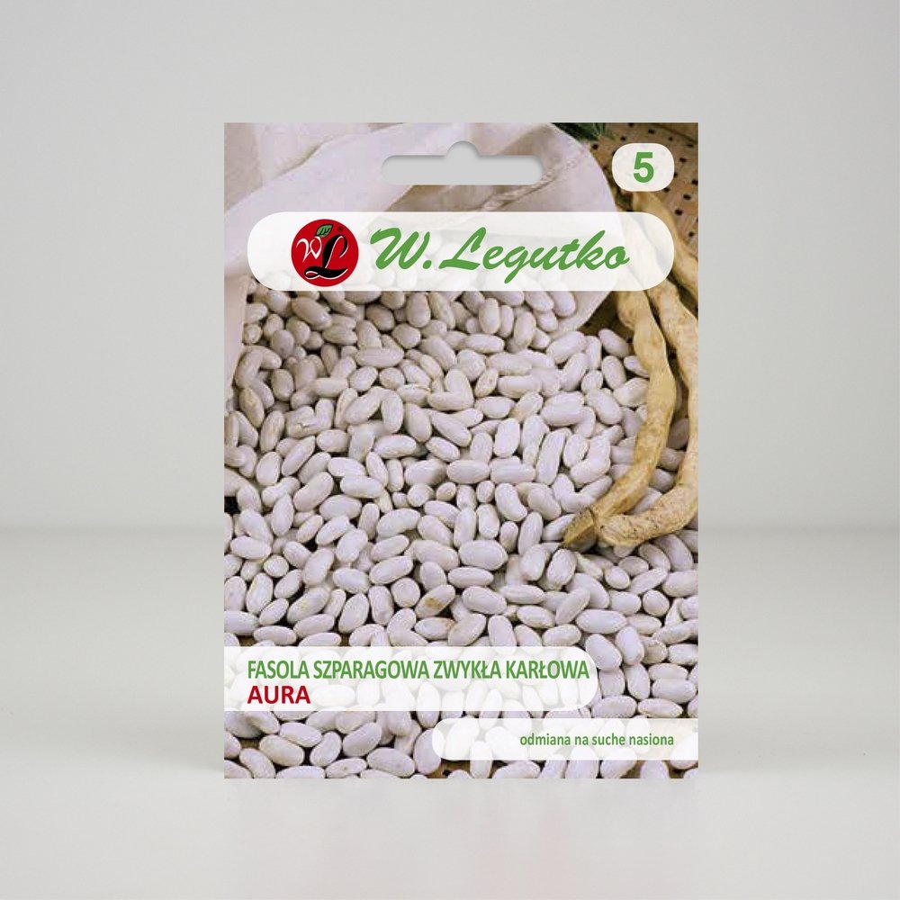 Fasola na suche nasiona Aura Zielona50g - Nasiona - W. Legutko - W. Legutko | Sklep EMPIK.COM