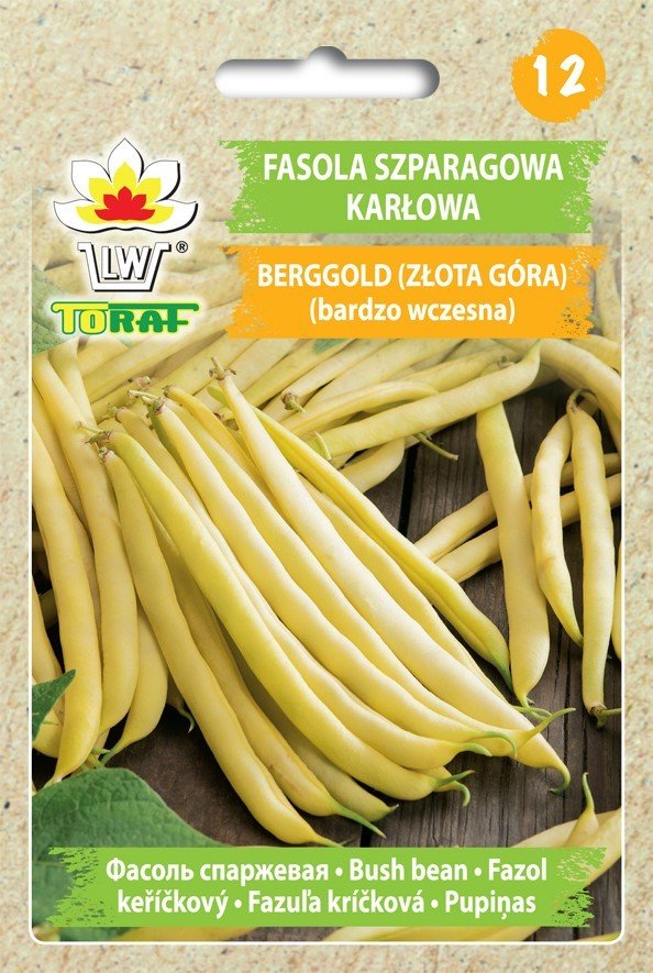 Fasola szp. karł. żółtostr. BERGGOLD (b. wczesna) Phaseolus vulgaris L. - MARTOM | Sklep EMPIK.COM