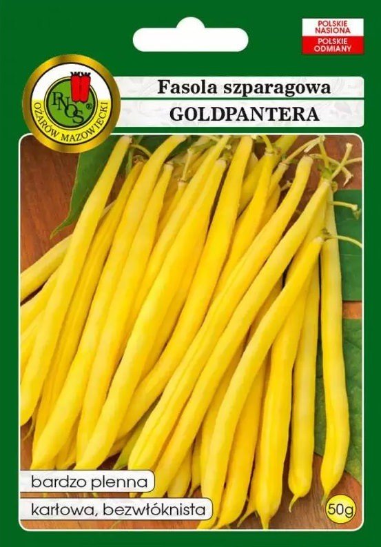 Fasola szparagowa żółta karłowa Goldpantera 50 g PNOS - PNOS | Sklep ...