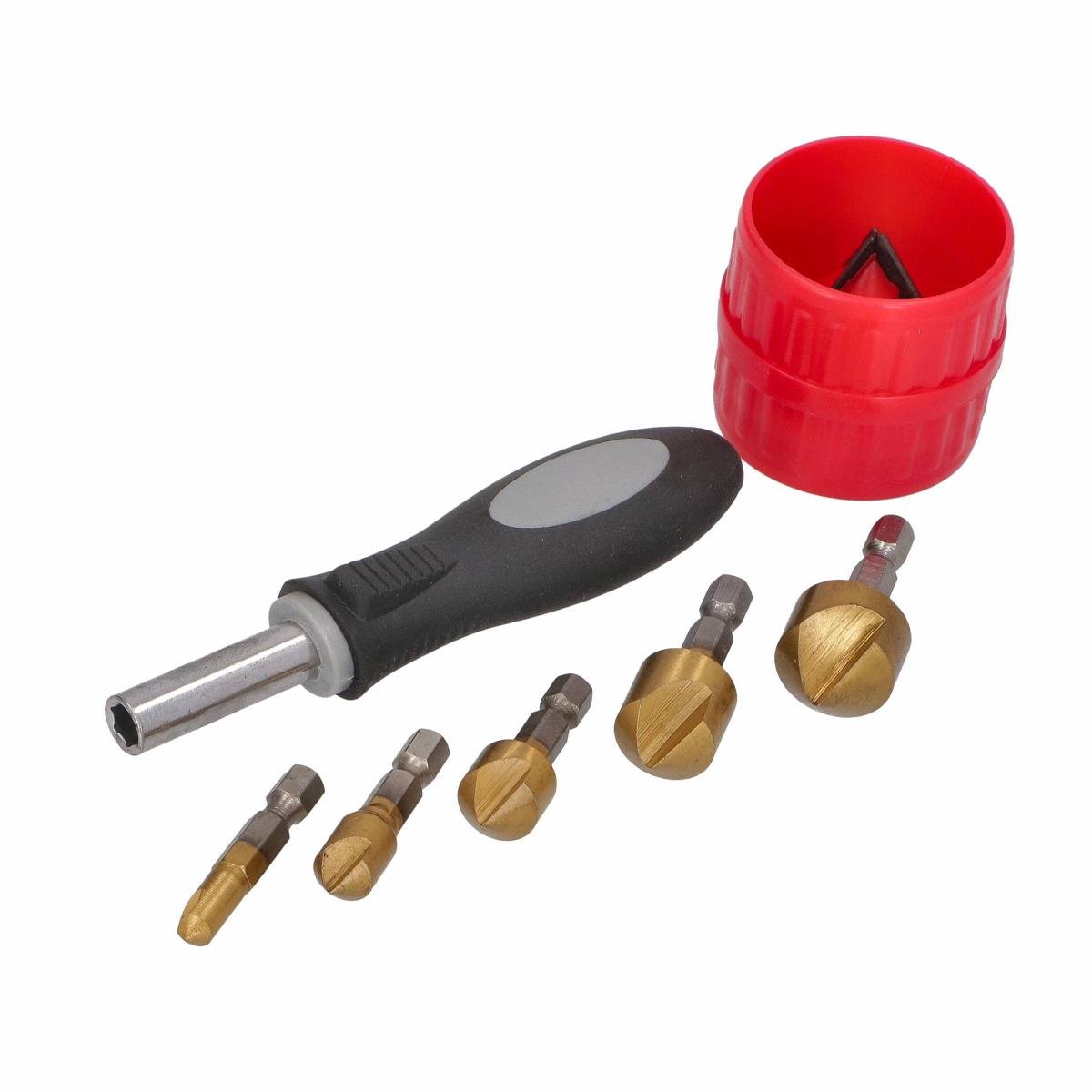 FASTER TOOLS rozwiertak gratownik z rękojeścią - FASTER TOOLS | Sklep EMPIK.COM