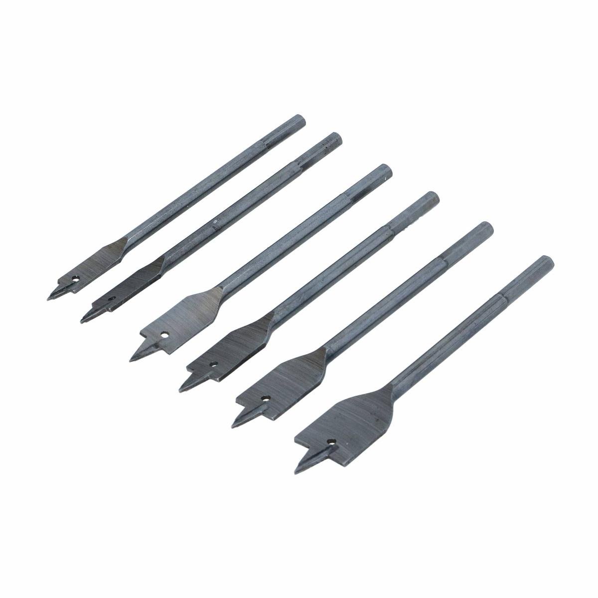 FASTER TOOLS wiertła do drewna płaskie 6szt. 10-25mm - FASTER TOOLS | Sklep EMPIK.COM