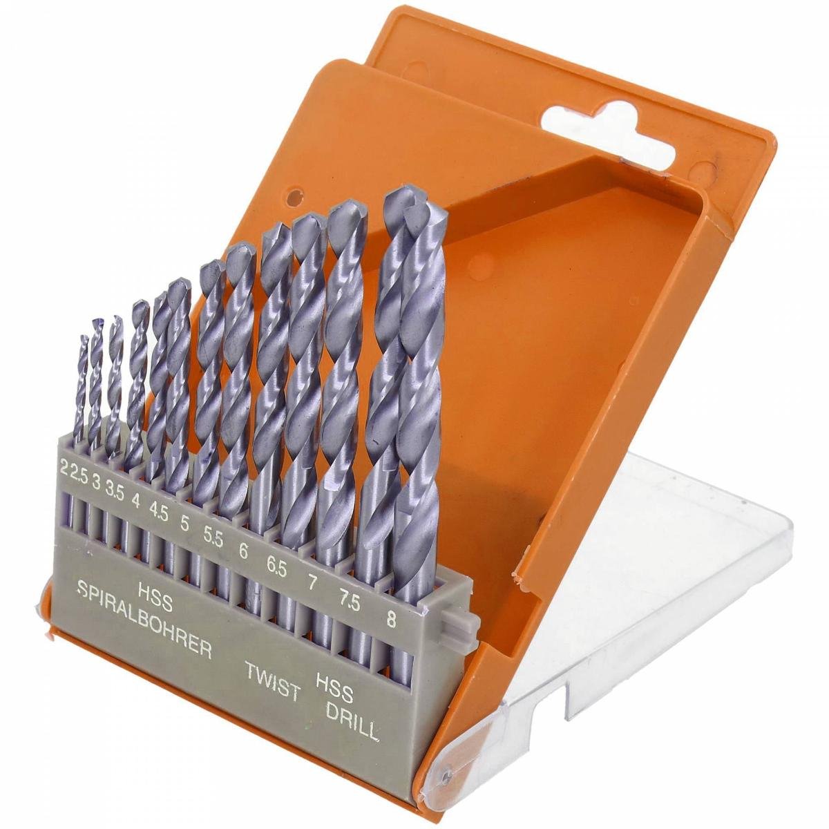 FASTER TOOLS wiertła do metalu 13szt. 2-8mm - FASTER TOOLS | Sklep EMPIK.COM