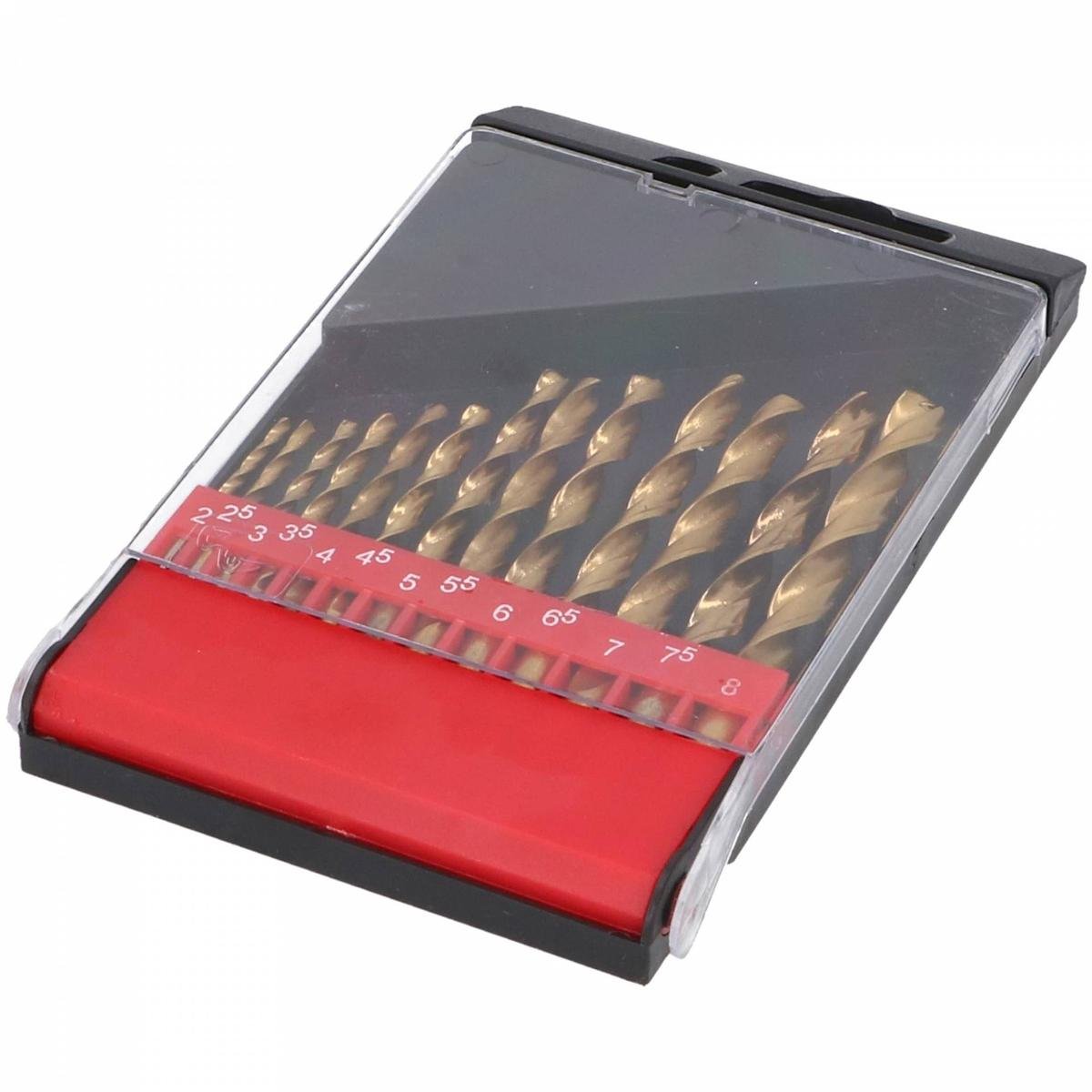 FASTER TOOLS wiertła do metalu tytanowane 13szt. 2-8mm - FASTER TOOLS | Sklep EMPIK.COM