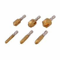 FASTER TOOLS zestaw rozwiertaków do metalu 6 szt. 1/4-3/4" - FASTER TOOLS | Sklep EMPIK.COM