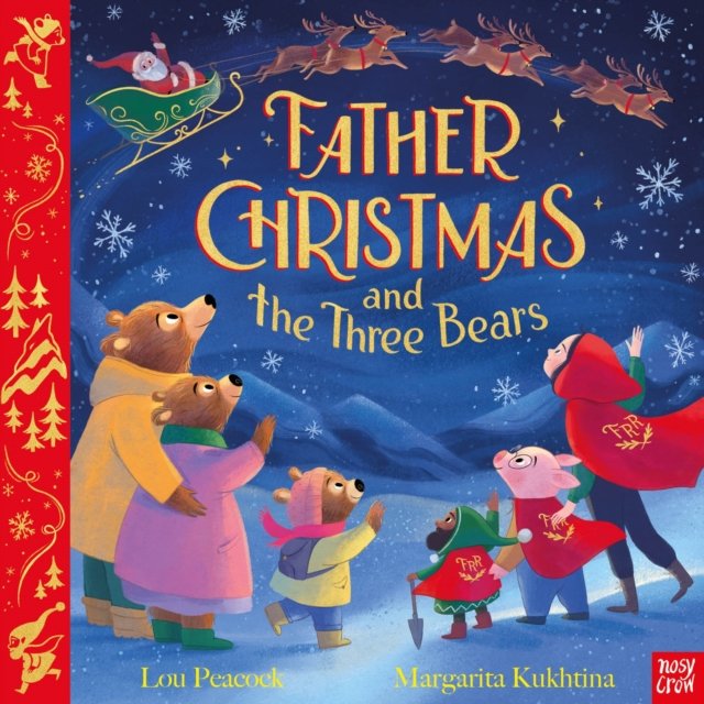 Father Christmas and the Three Bears - Lou Peacock | Książka w Empik