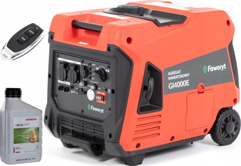 FAWORYT GI4000E AGREGAT GENERATOR INWERTEROWY PRĄDOTWÓRCZY 230V 4KW ...