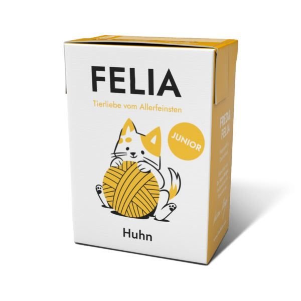 FELIA Junior Karma mokra dla kociąt. Kurczak 190g - Inny producent ...