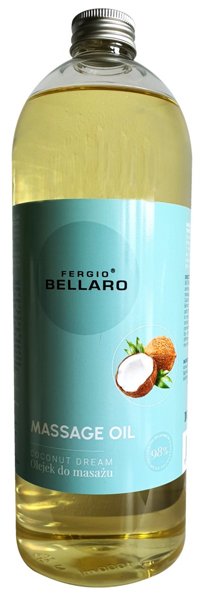 Fergio Bellaro, Olejek do masażu, Coconut dream, 1L | Sklep EMPIK.COM