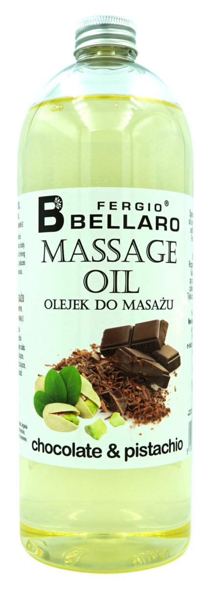 Fergio Bellaro, Olejek masaż czekolada pistacja, 1l | Sklep EMPIK.COM