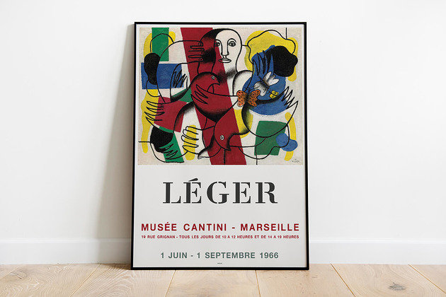 Fernand Leger - Exhibition Poster - Atram | Sklep EMPIK.COM