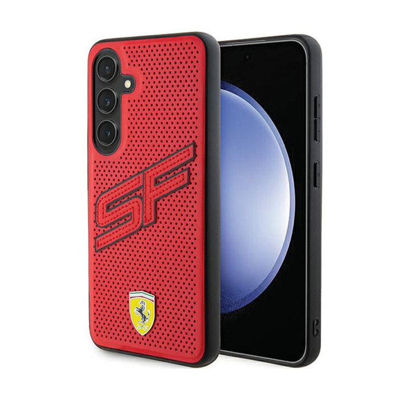 Ferrari Big SF Perforated - Etui Samsung Galaxy S24+ (czerwony ...