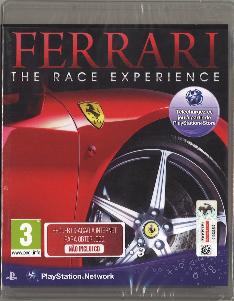 Ferrari: The Race Experience (Ps3) - Sony Interactive Entertainment ...