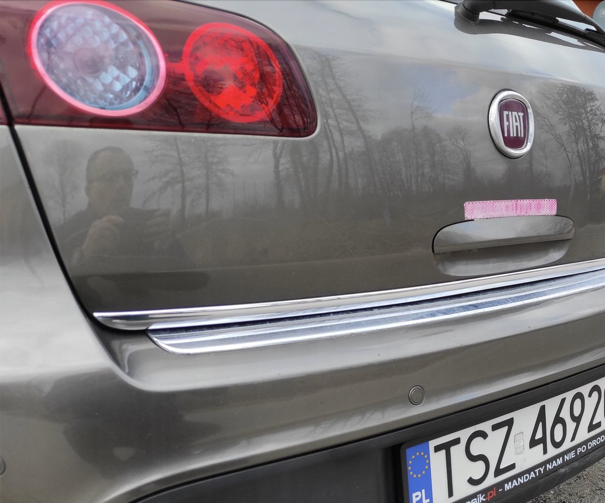 FIAT CROMA - Listwa CHROM Chromowana Klapa Tuning - Martig ...
