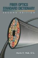 Fiber Optics Standard Dictionary - Weik Martin H. | Książka w Empik