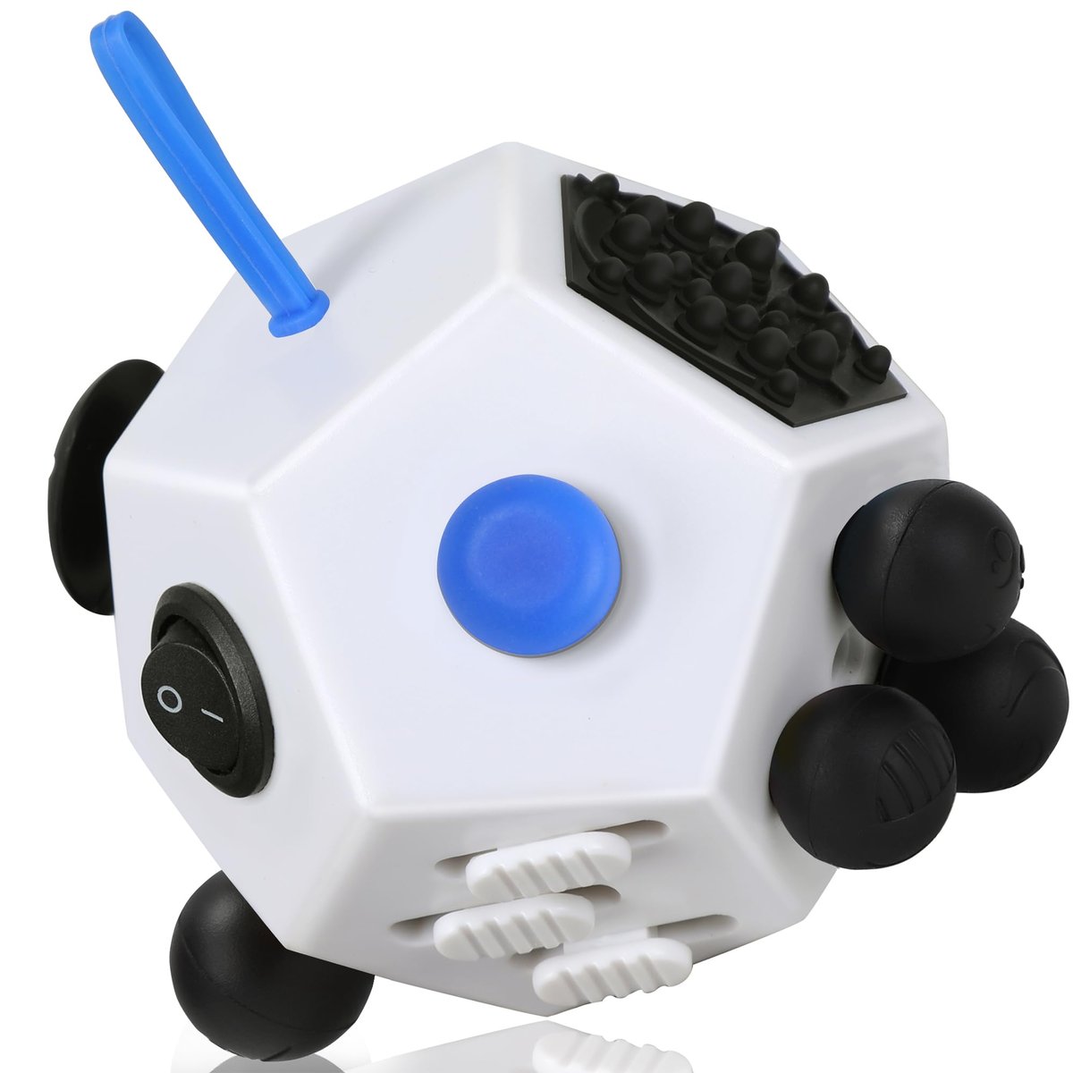 Fidget Toy Cube 12 stron,kostka antystresowa ADHD, mała zabawka ...