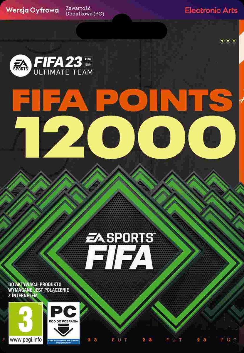 FIFA 23 Ultimate Team Points 12000 - Electonic Arts Polska | Gry i ...