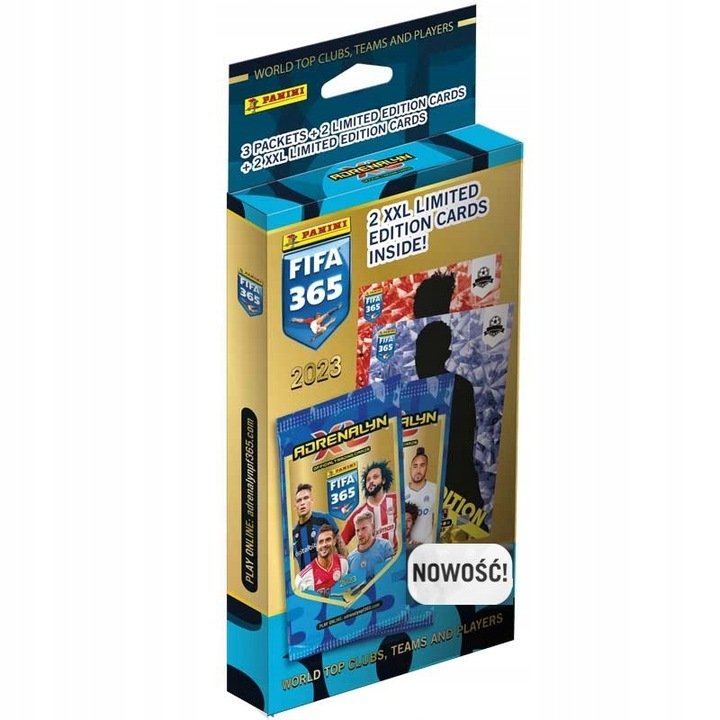 FIFA 365 2023 BLISTER PREMIUM 2 XXL +2 LIMITED + 18 KART - Panini | Prasa Sklep EMPIK.COM