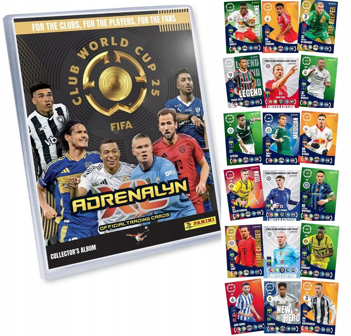 FIFA Club World Cup 2025 Album + Losowe Karty Piłkarskie + Limited ...
